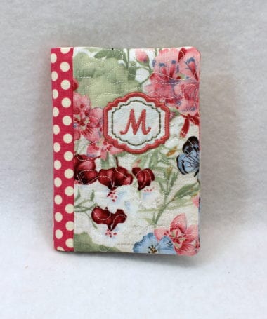 Mini Composition Book Cover · Oma’s Place Machine Embroidery Designs