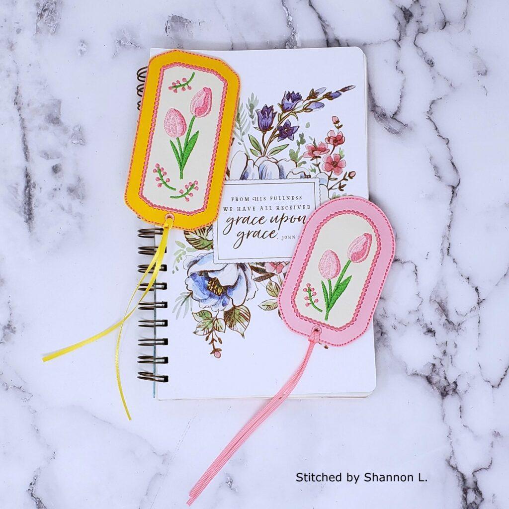 Vinyl and Fabric Bookmark Combo (5×7) · Oma’s Place Machine Embroidery ...