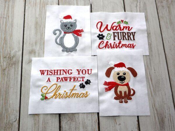Furry Christmas Set · Oma’s Place Machine Embroidery Designs