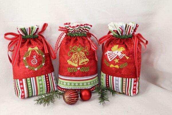 Split Christmas Ornaments · Oma’s Place Machine Embroidery Designs