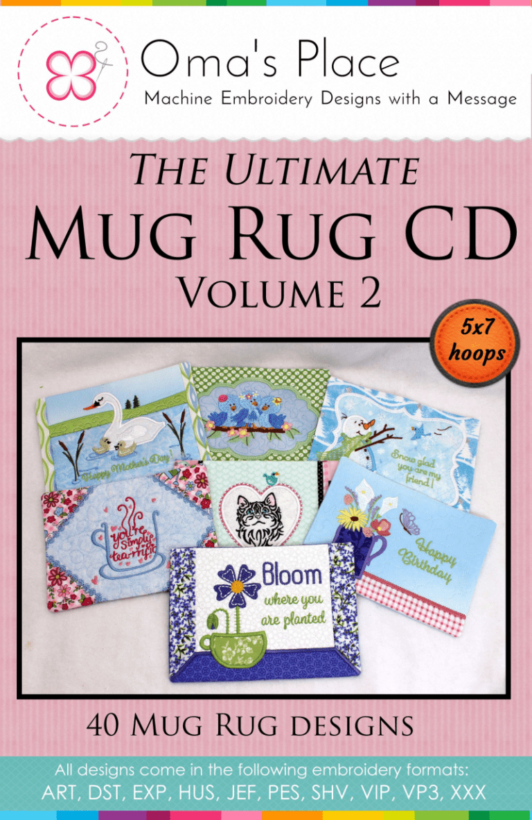 Oma’s Place Machine Embroidery Designs