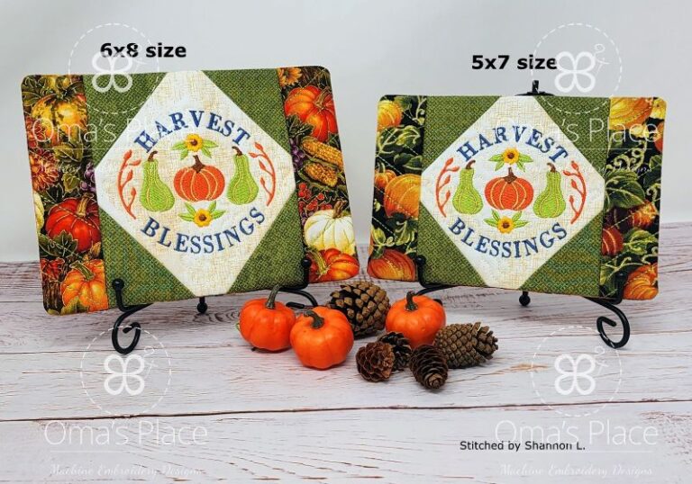 Oma’s Place Machine Embroidery Designs