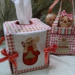 Monogram Tissue Box Covers (5×7) · Oma’s Place Machine Embroidery Designs